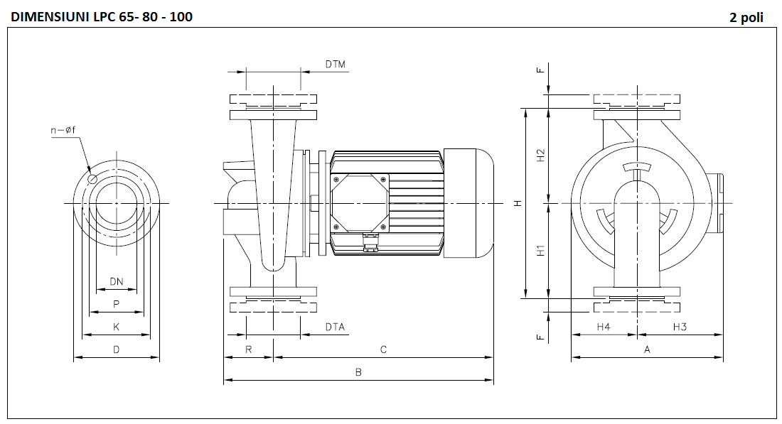Electropompe EBARA Tip LPC-LPCD